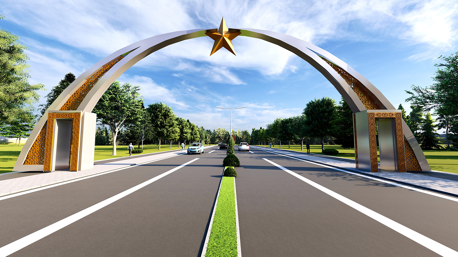 City Entrance Gates Production | Topraksan Desing